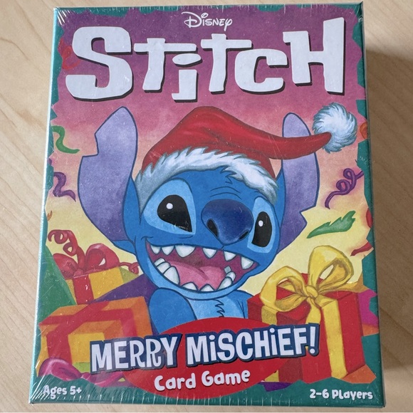 Funko | Toys | Nib Funko Disney Stitch Merry Mischief Holiday Card Game ...